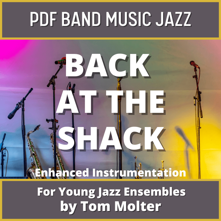 Back at the Shack - PDF Band Music- Jazz Ensemble