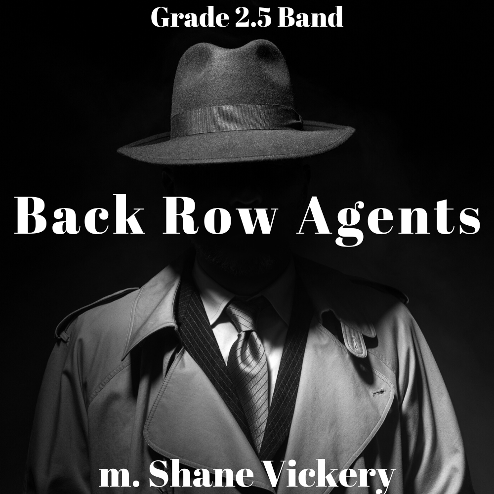 Back Row Agents - PDF Band Music- Grade 2