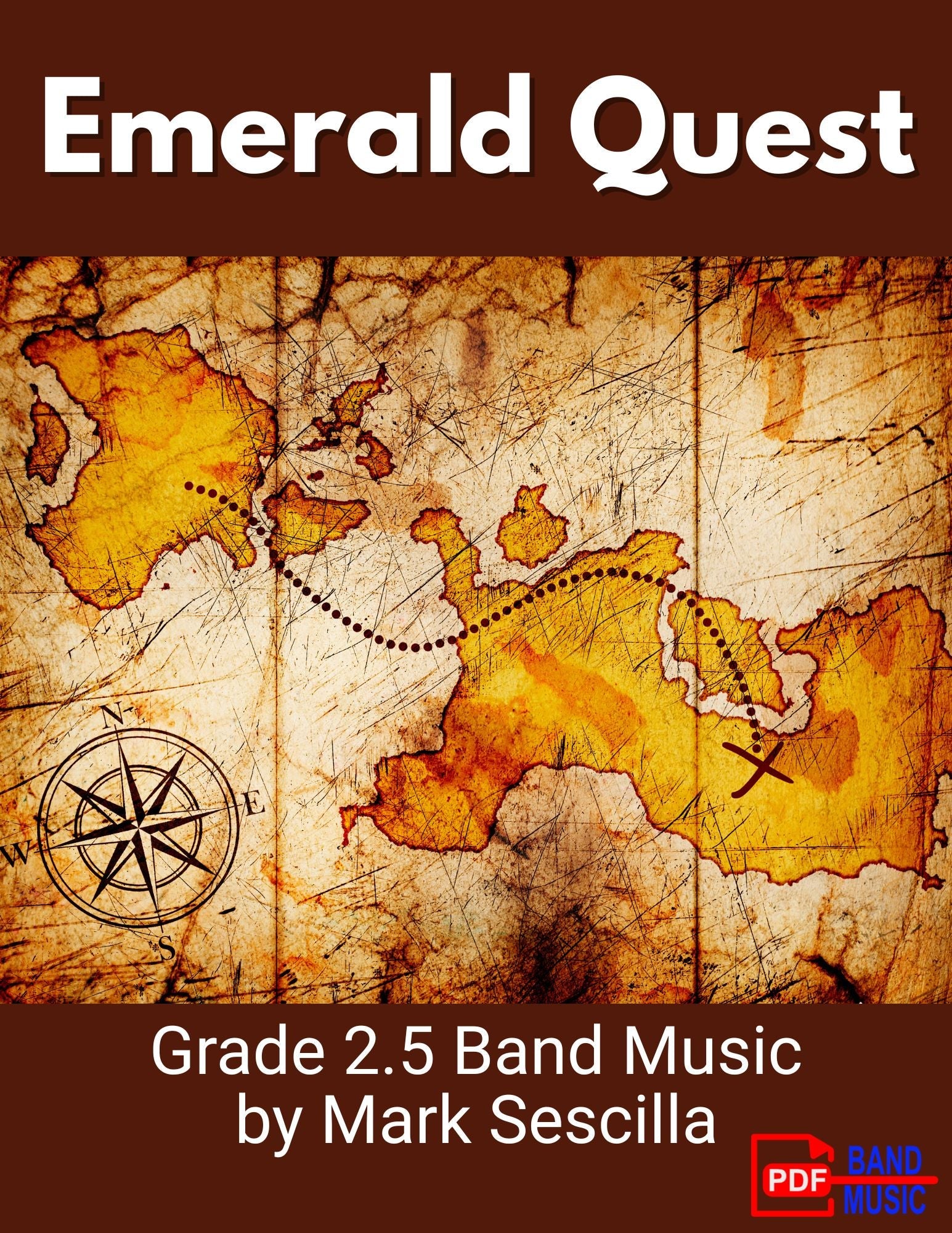 Emerald Quest - PDF Band Music- Grade 2