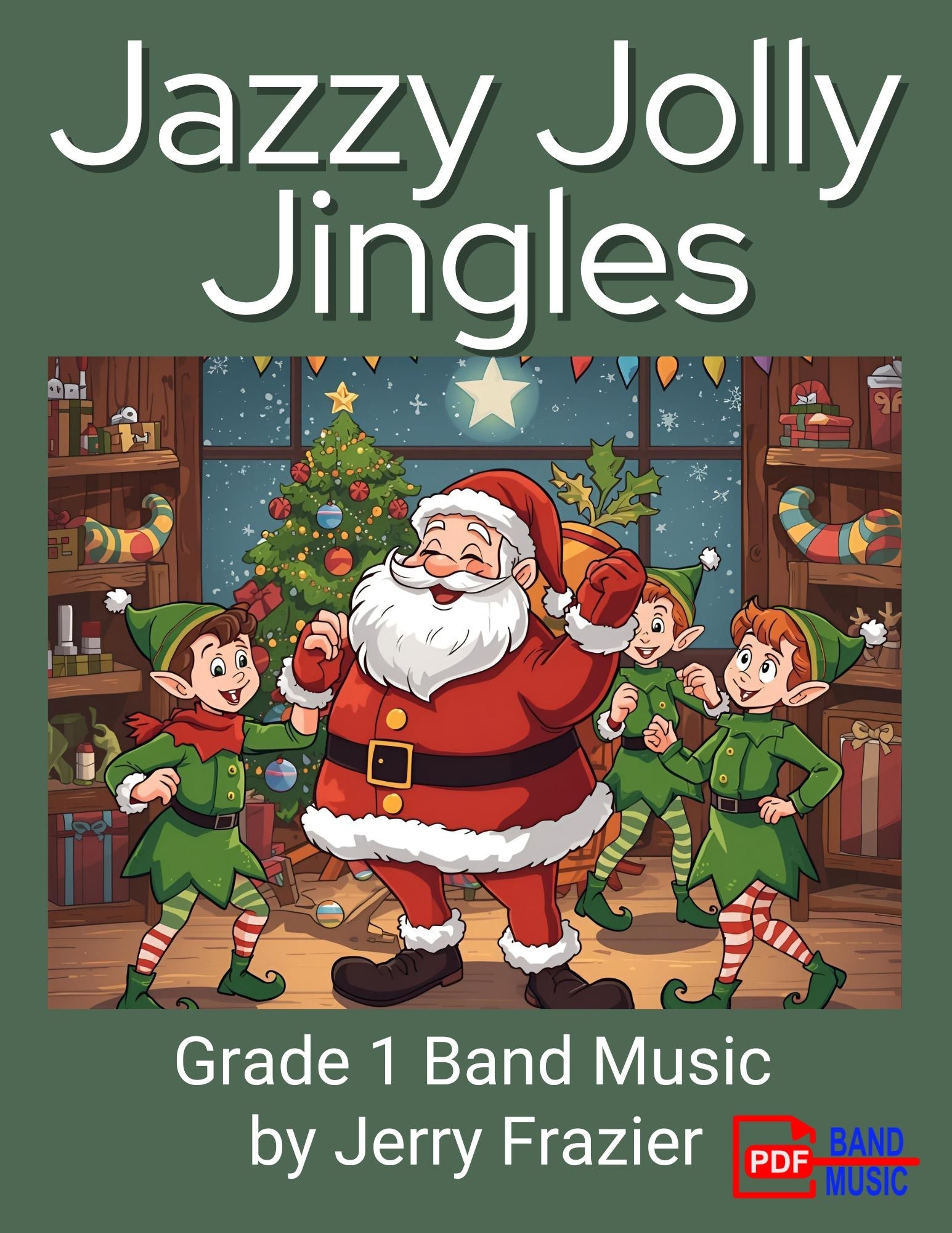 Jazzy Jolly Jingles - PDF Band Music- Grade 1