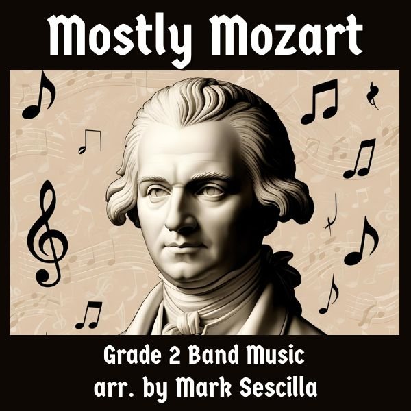 Mostly Mozart - PDF Band Music- Holiday Music