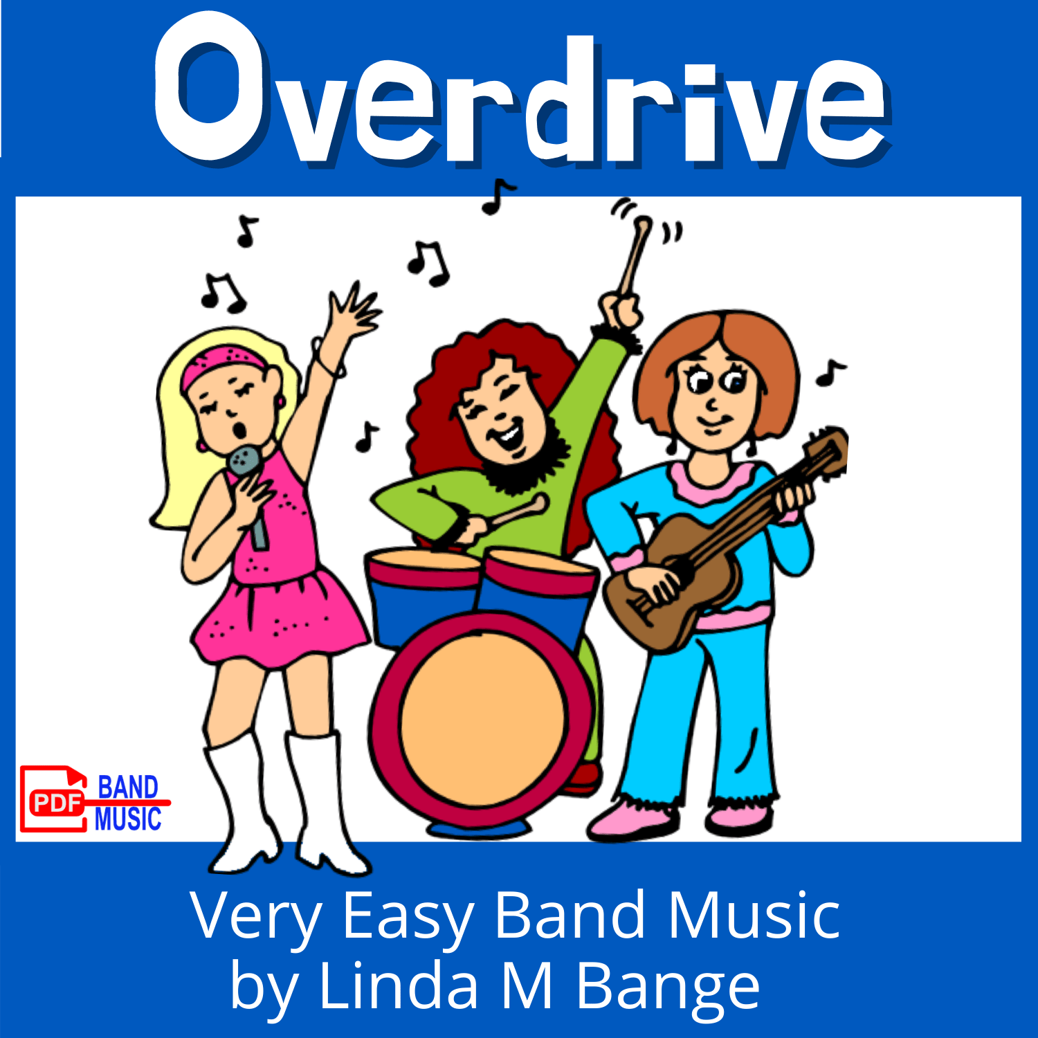 Overdrive! - PDF Band Music- Beginning Band