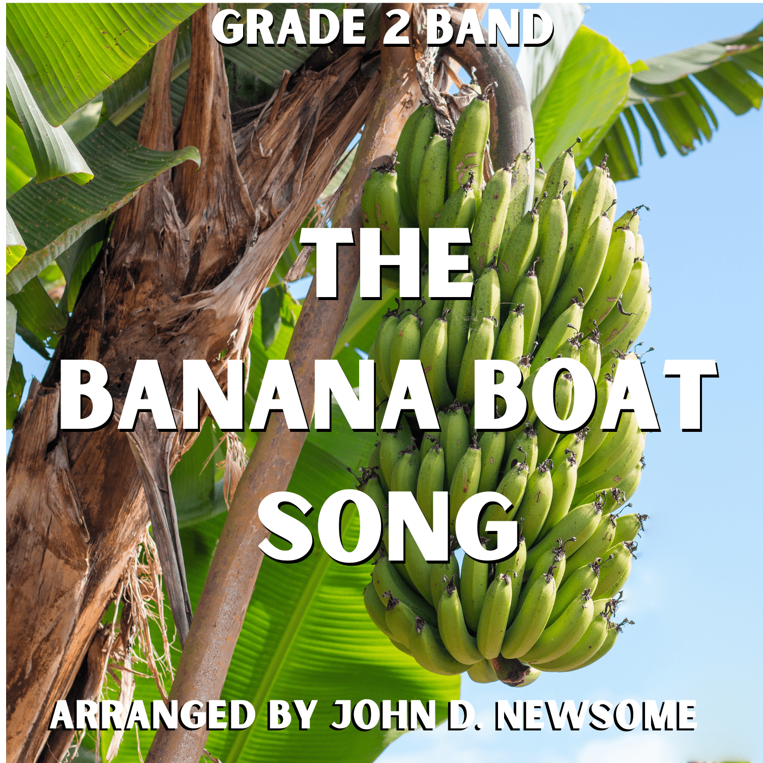 The Banana Boat Song - PDF Band Music- Grade 2